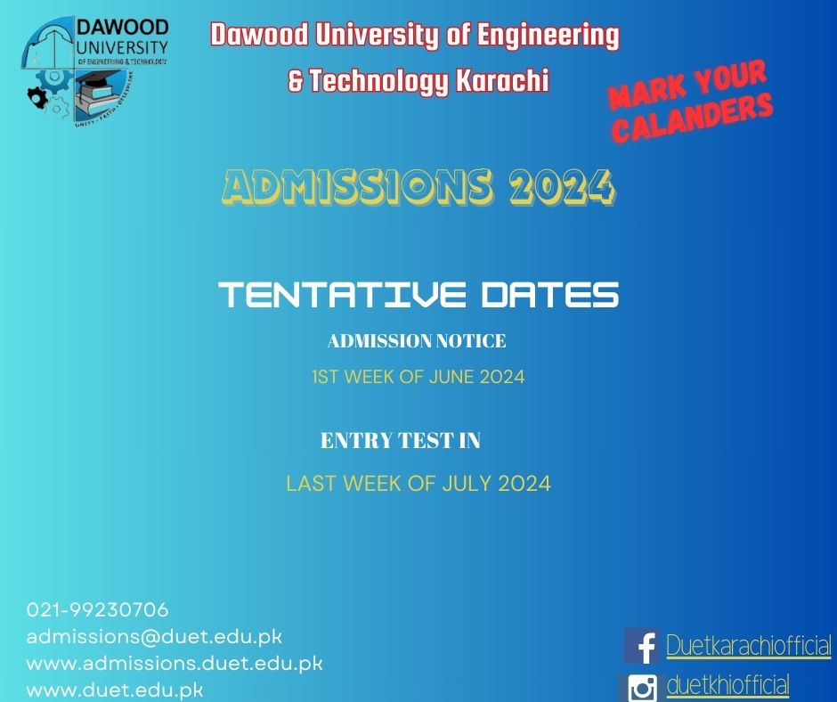 Admission 2024 - Directorate of Admissions
